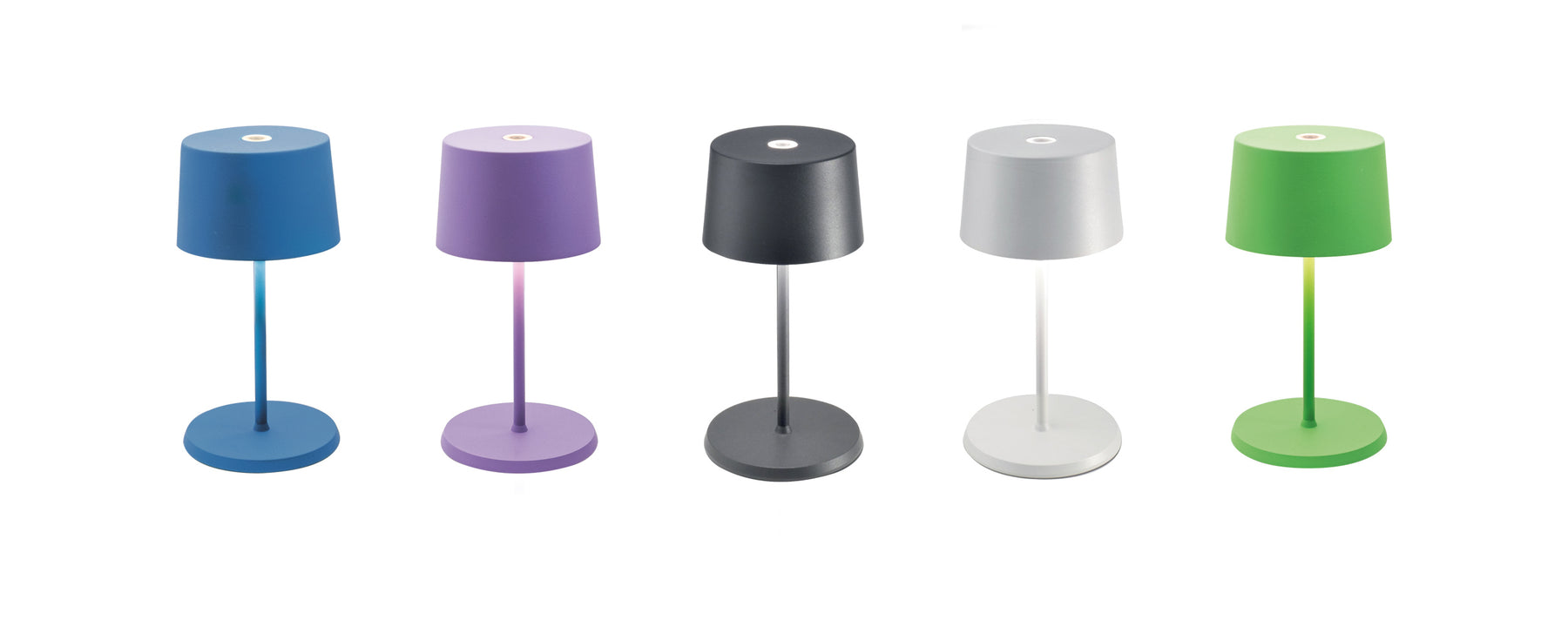 Zafferano America - Cordless Lighting Colored Glass Tableware of Italy